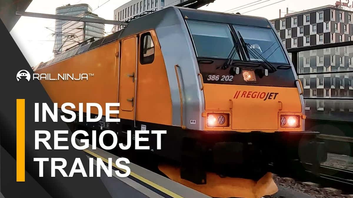 RegioJet Train | Rail.Ninja