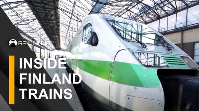 Santa Claus Express | Helsinki - Rovaniemi Train on Rail.Ninja